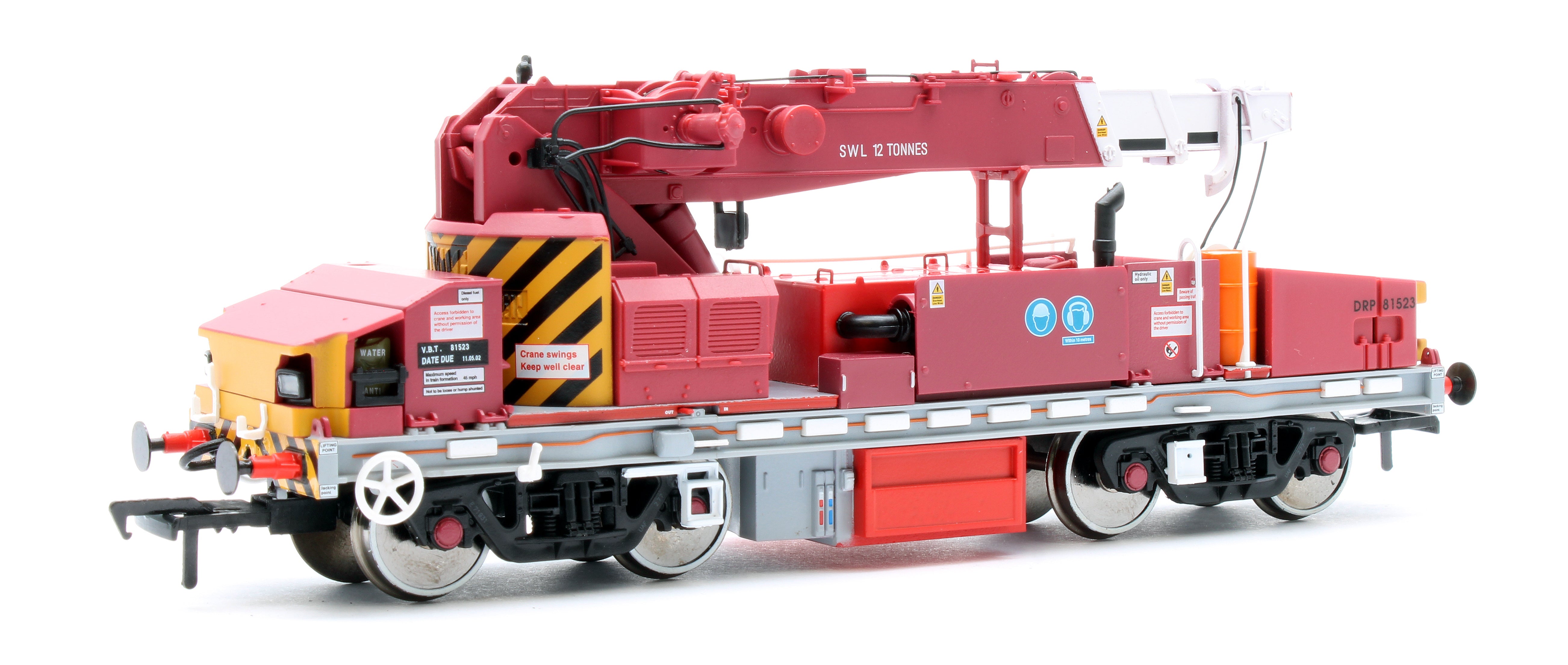 EFE Rail E87049 Plasser 12T YOB Diesel-Hydraulic Crane – Rails