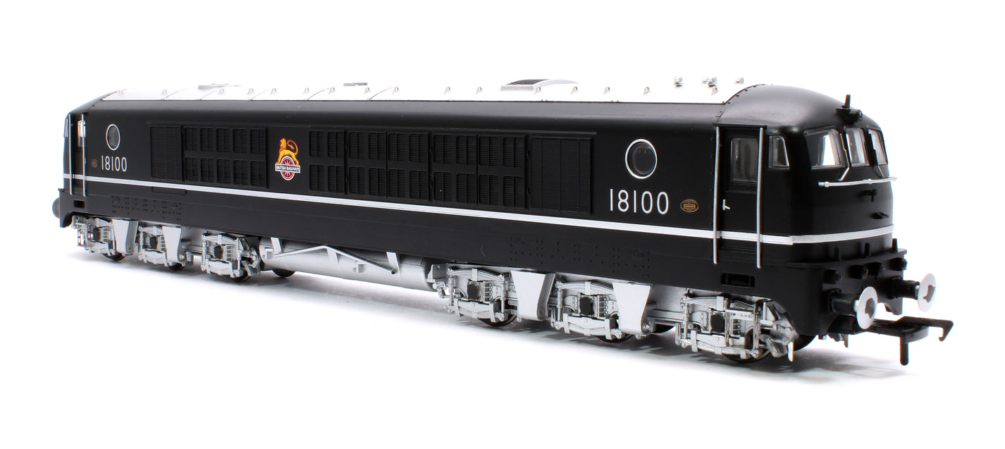 Heljan 1810 BR Gas Turbine 18100 Class in BR Black with – Rails