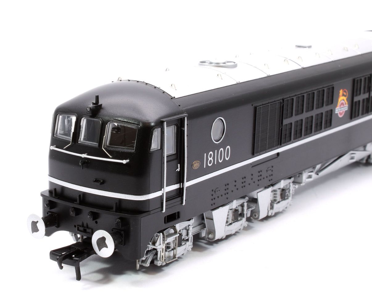Heljan 1810 BR Gas Turbine 18100 Class in BR Black with – Rails