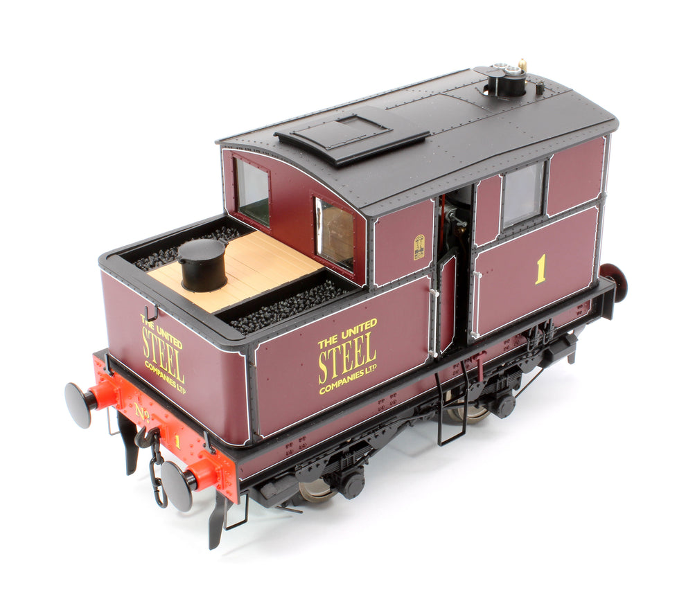 Dapol 7S-005-014 Sentinel Y1/Y3 United Steel No 1 Steam – Rails