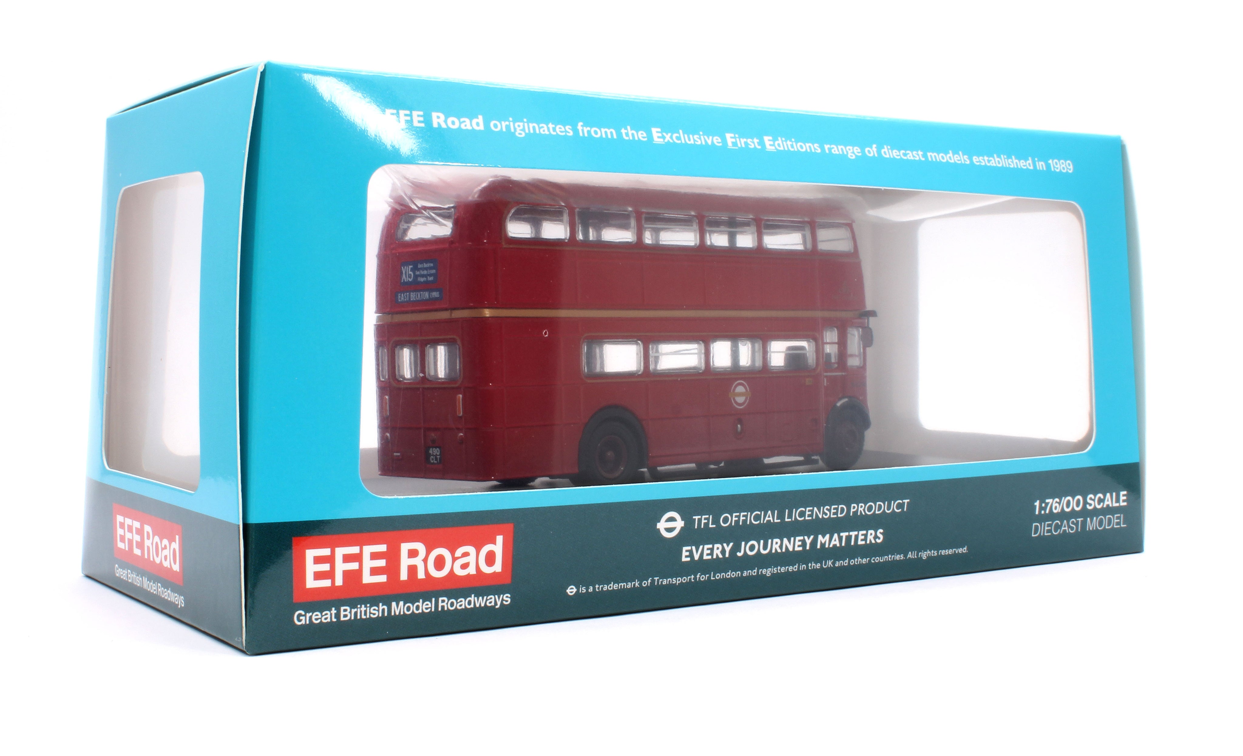 EFE E41903 AEC Routemaster RMC1490 East London Route X15 East – Rails