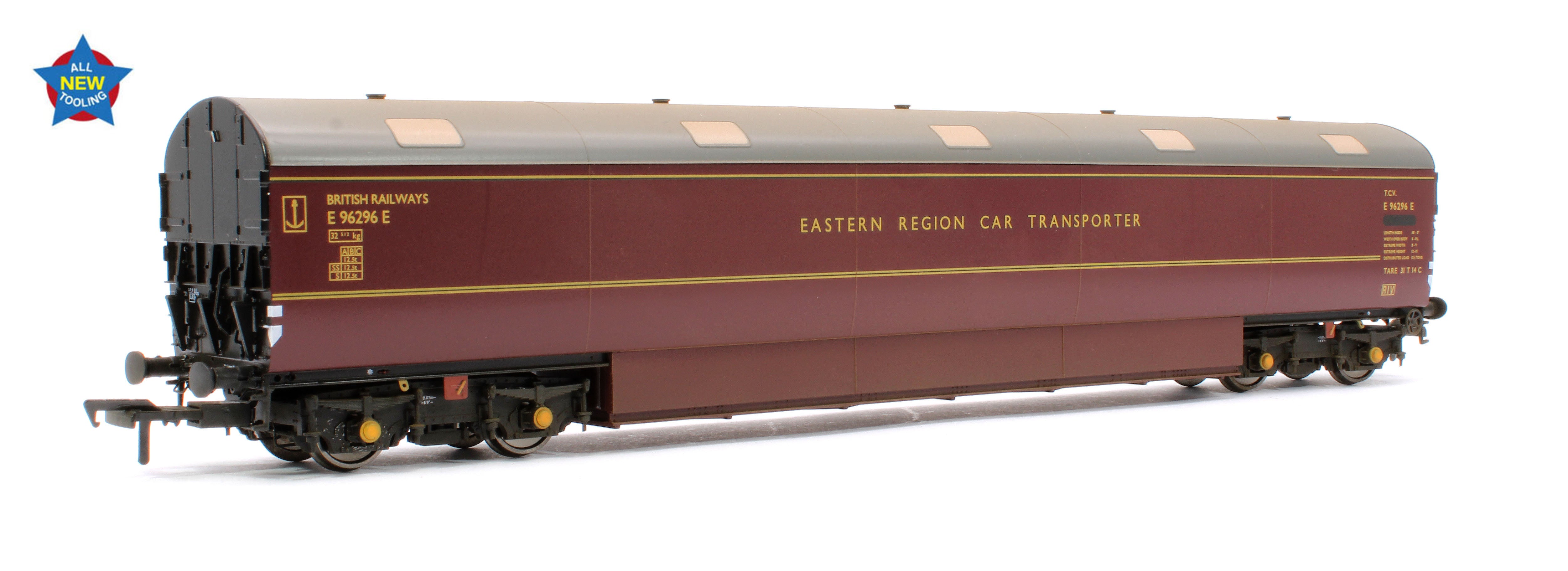 EFE Rail E86005 Newton Chambers Car Carrier BR Maroon E96296E – Rails