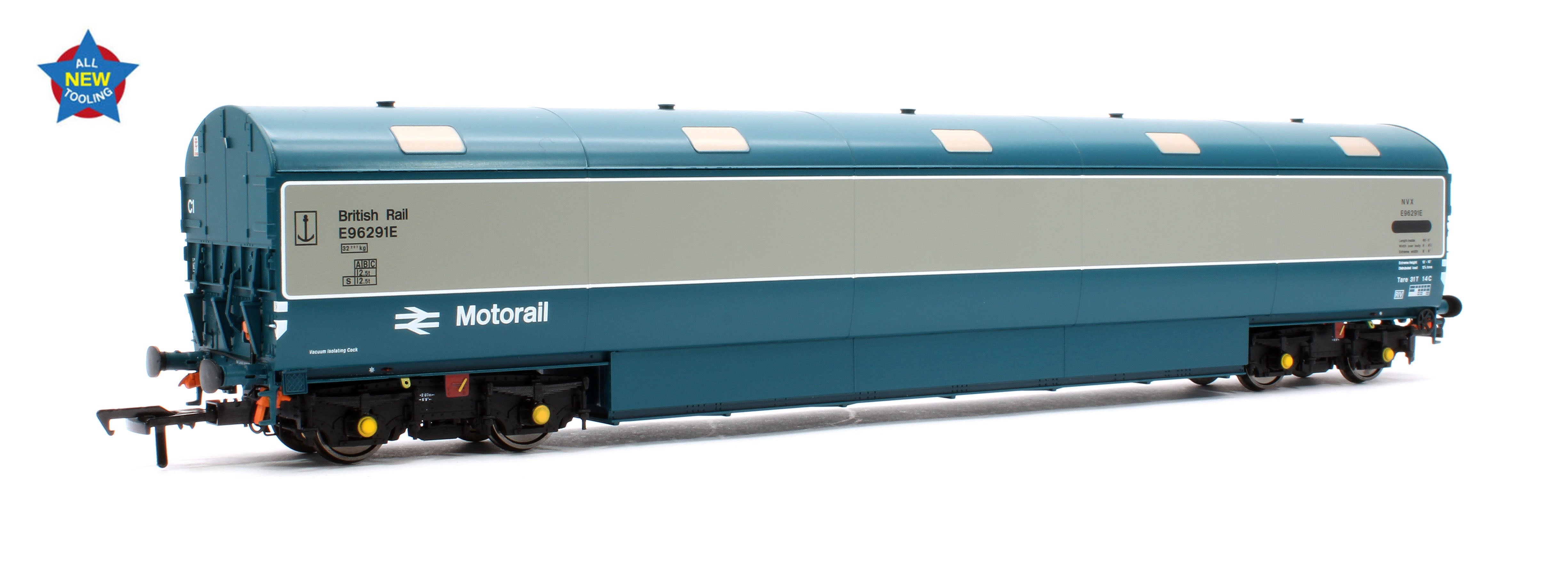 EFE Rail E86007 Newton Chambers Car Carrier BR Blue & – Rails