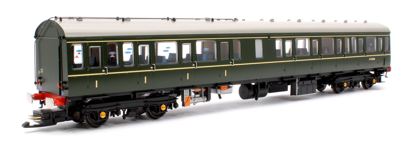 Bachmann 35-503SF Class 117 3-Car DMU R334 BR Green (Small – Rails