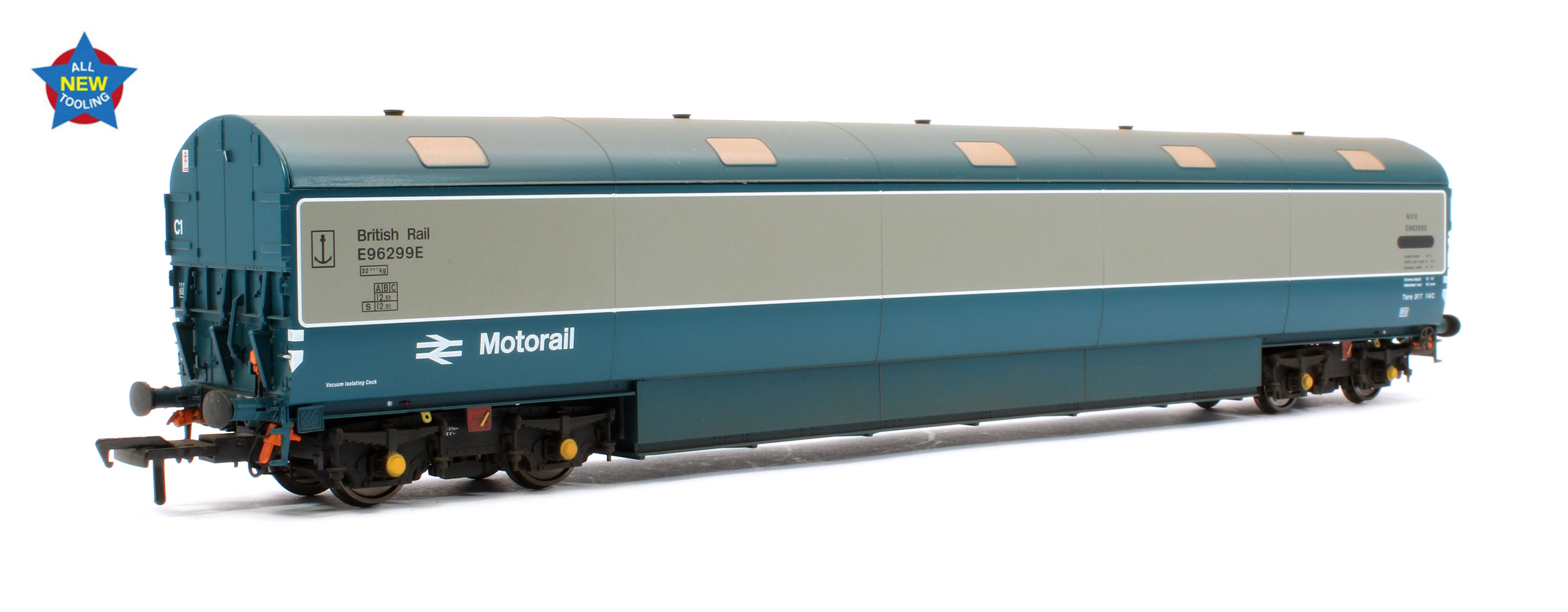 EFE Rail E86010 Newton Chambers Car Carrier BR Blue & – Rails