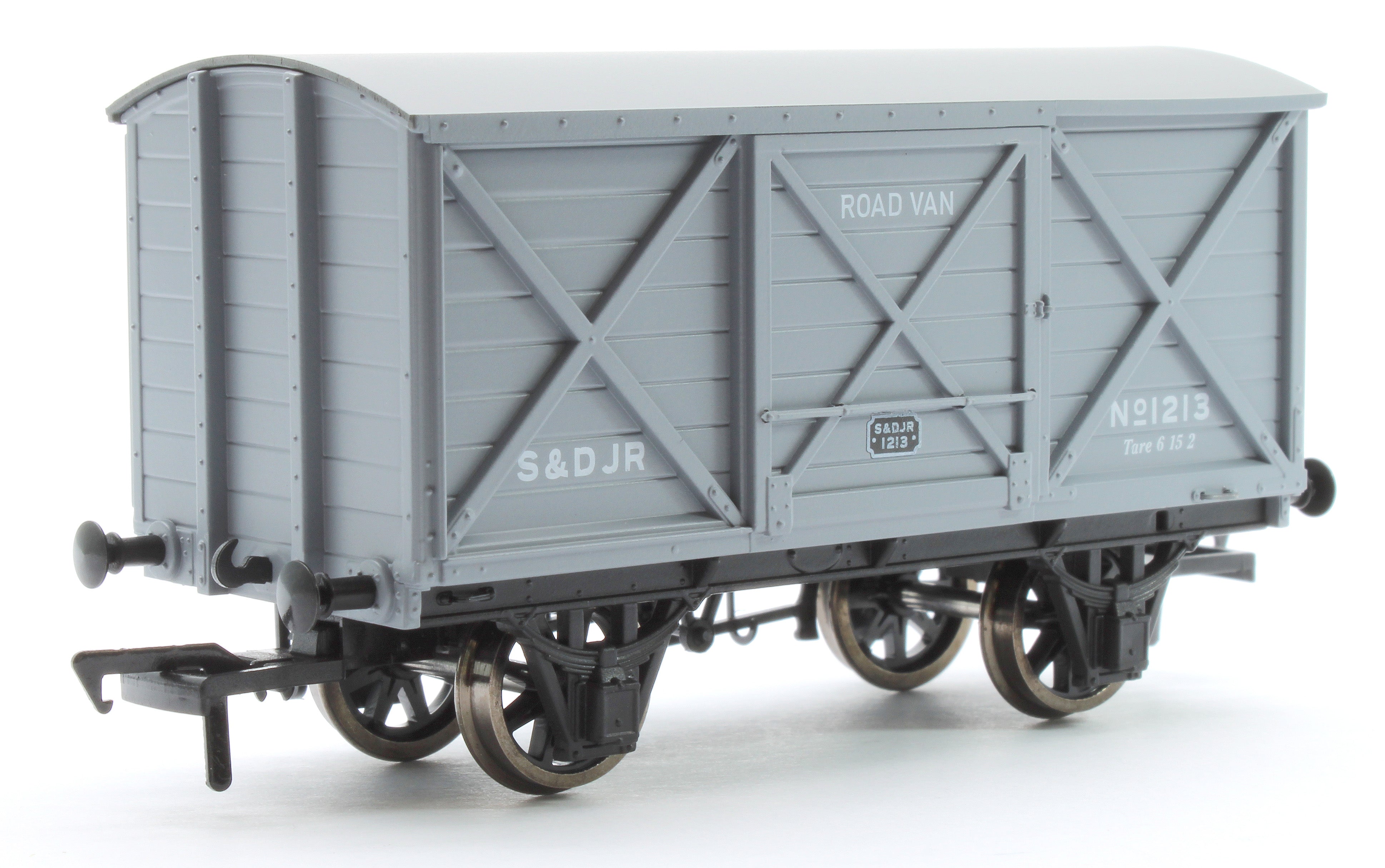 EFE Rail E87052 S&DJR 10 Ton Covered Van S&DJR Grey – Rails