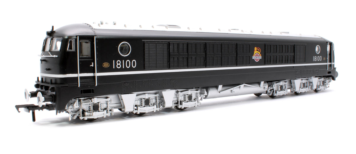 Heljan BR Gas Turbine 18100 Class in BR Black with Silver Trim (As ...