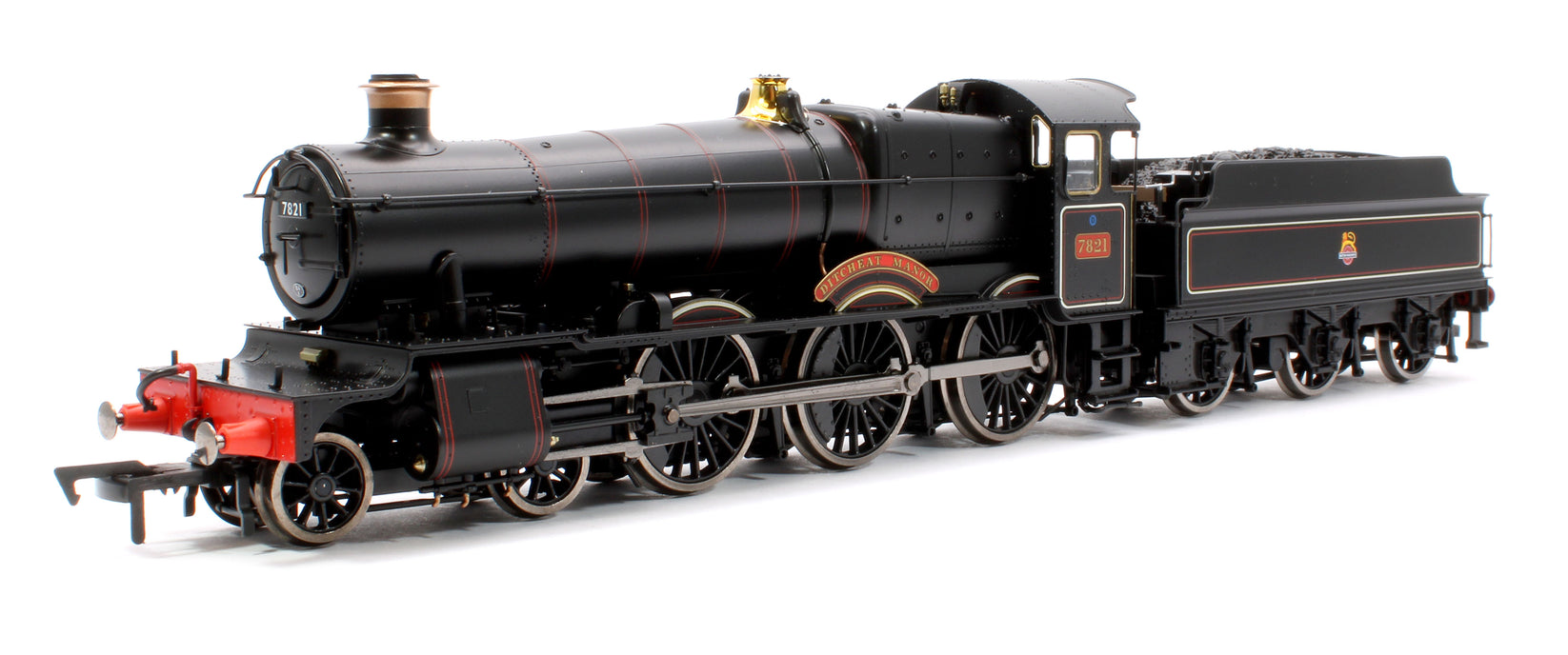 Dapol 4S-001-011D Ditcheat Manor BR Lined Black Early Crest – Rails