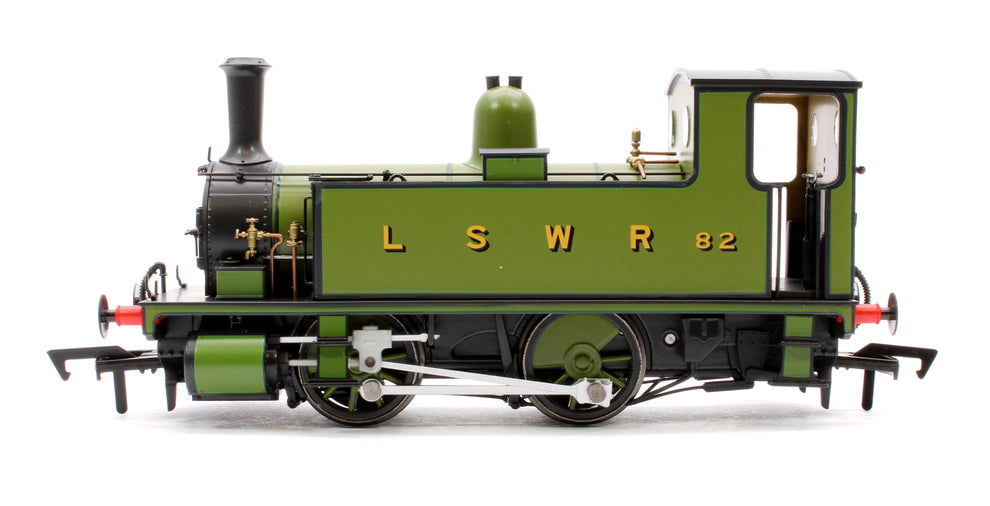 Dapol 4S-018-013 LSWR Class B4 0-4-0T LSWR Dark Green 82 - – Rails