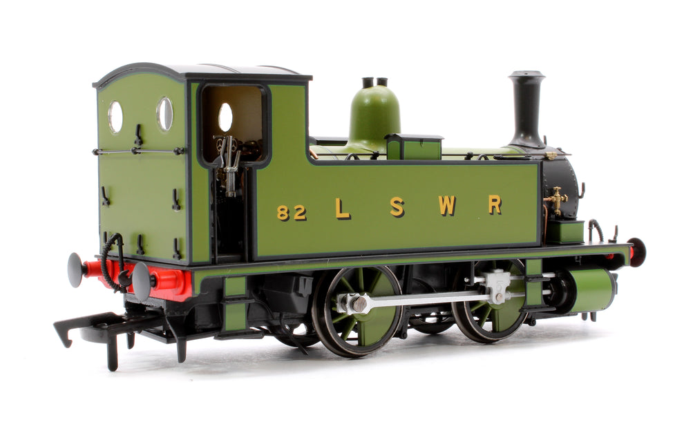 Dapol 4S-018-013 LSWR Class B4 0-4-0T LSWR Dark Green 82 - – Rails