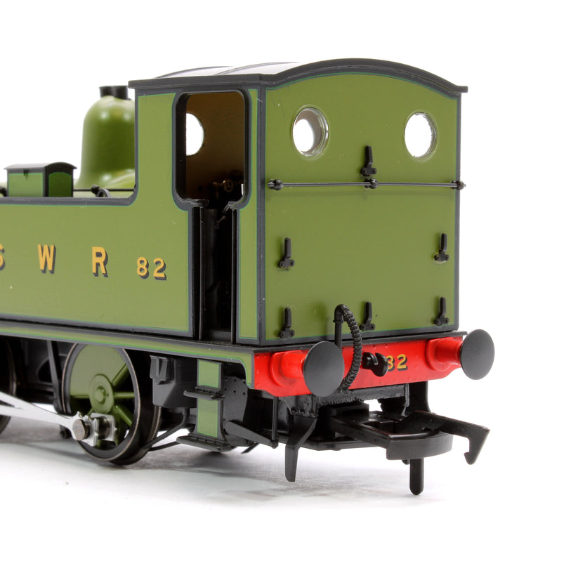 Dapol 4S-018-013 LSWR Class B4 0-4-0T LSWR Dark Green 82 - – Rails