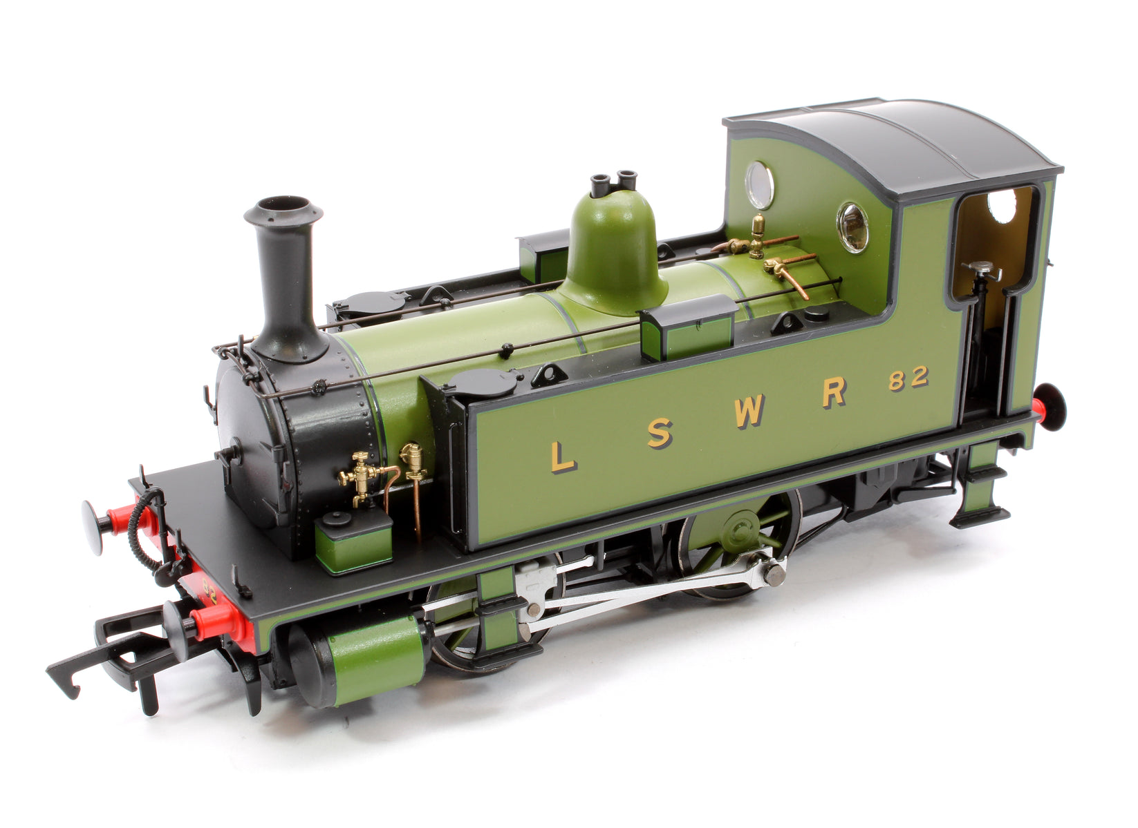 Dapol 4S-018-013 LSWR Class B4 0-4-0T LSWR Dark Green 82 - – Rails