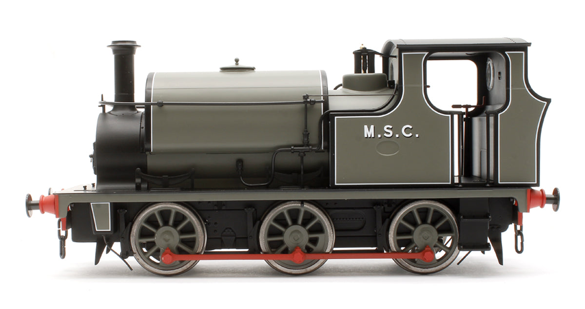 EFE Rail E85707 Hudswell Clarke 0-6-0 Tank MSC Lined Grey – Rails