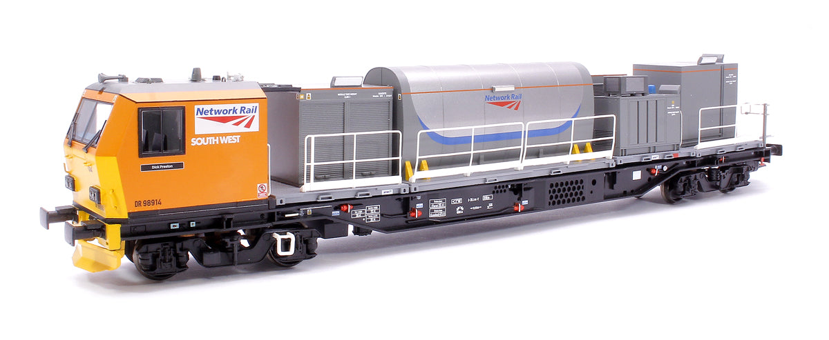 Bachmann 31-579SF Windhoff MPV 2-Car Set Network Rail Orange Nos ...