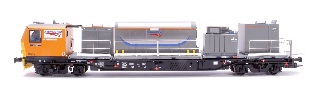 Bachmann 31-579 Windhoff MPV 2-Car Set Network Rail Orange Nos. DR98914 ...