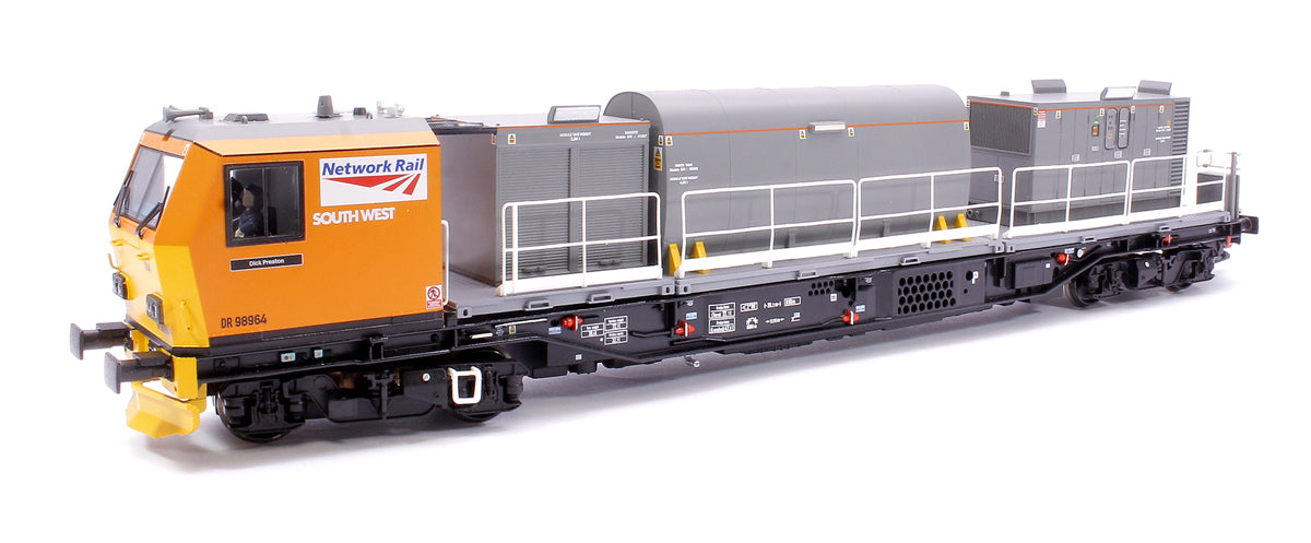 Bachmann 31-579 Windhoff MPV 2-Car Set Network Rail Orange – Rails