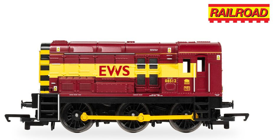 Hornby R30430 RailRoad EWS Class 08 No.08512 Diesel – Rails