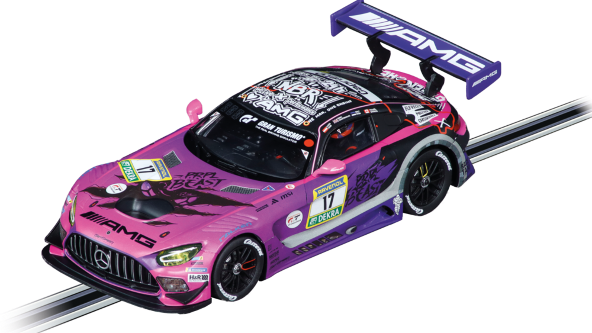 Carrera 20032114 Carrera Digital 132 Mercedes-AMG GT3 Evo – Rails
