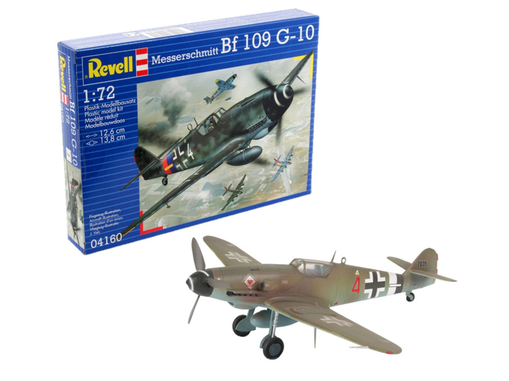 Revell 04160 Messerschmitt Bf 109 G-10 Model Kit – Rails