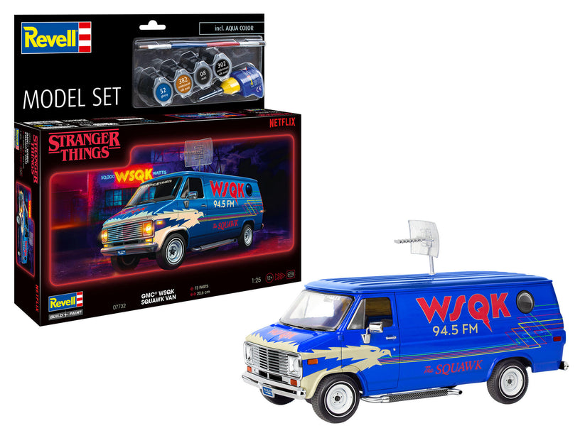 Revell 67732 Model Set Car: Stranger Things Model Kit – Rails