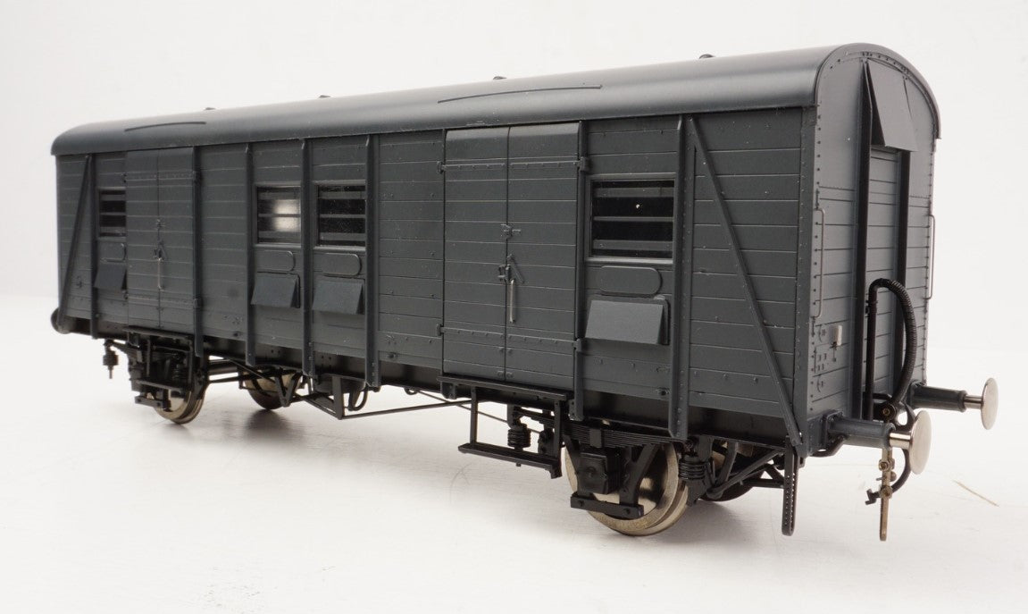 Heljan Covered Carriage Truck (CCT) S2017 BR Blue NOV (plywood body ...