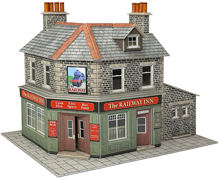 Metcalfe Models PO309 OO/HO Scale Corner Shop or Pub Stone – Rails