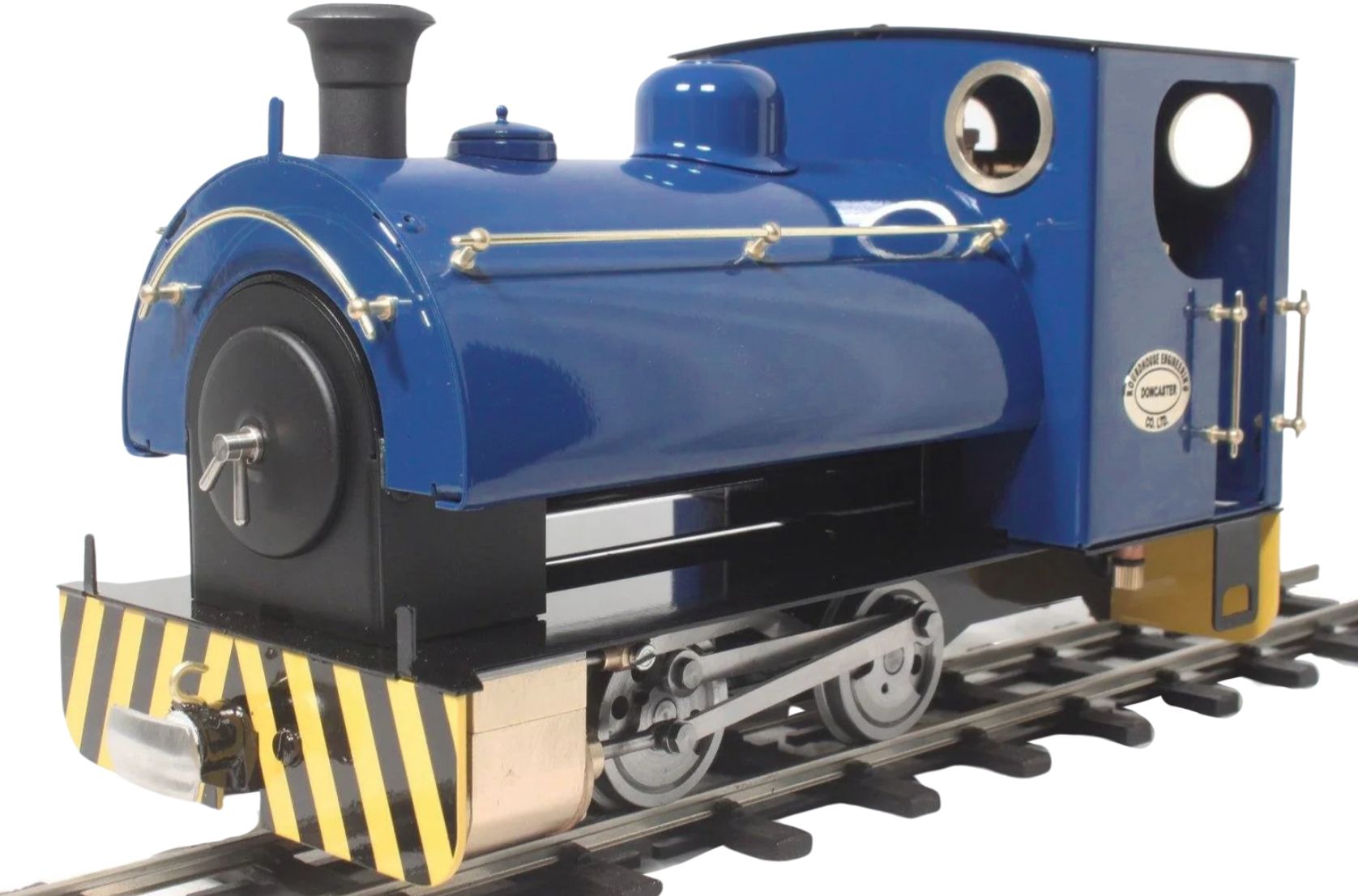 Roundhouse PEGGIERC-BLUE-32 0-4-0 Saddle Tank – Rails