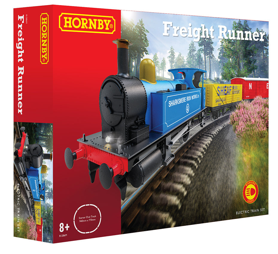 Hornby R1286M Freight Runner Train Set – Rails