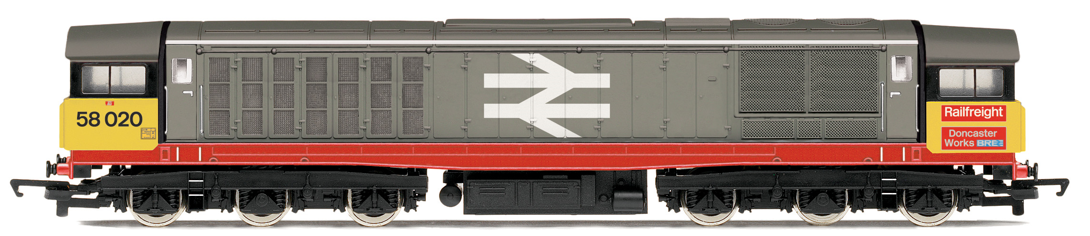 Hornby R30329 RailRoad Plus BR Class 58 002 Large Arrow Co-Co – Rails