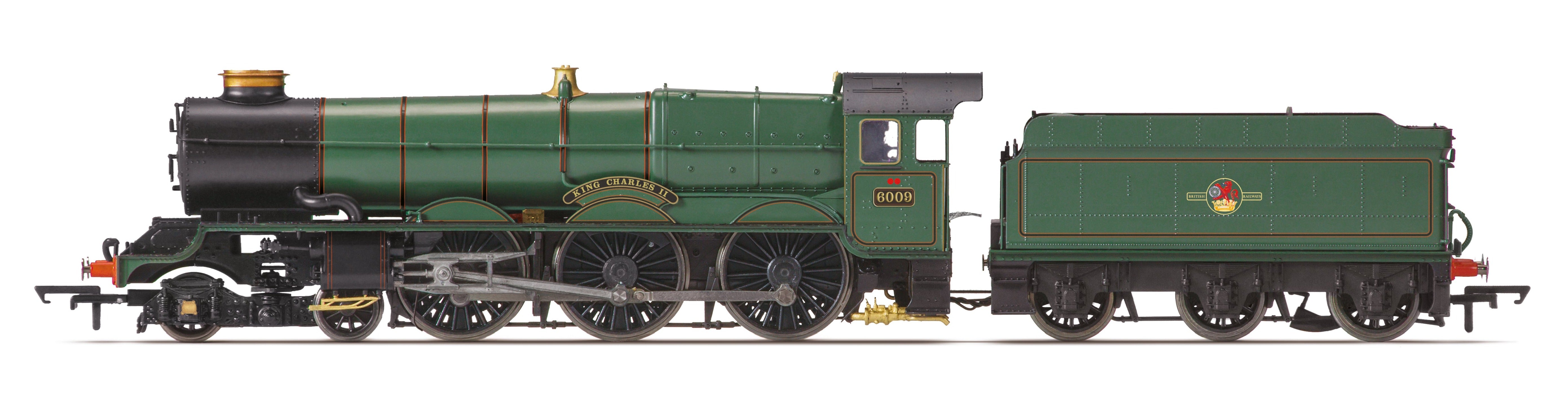 Hornby Class 6000 BR 'King Charles II' 6009 4-6-0 Steam Locomotive ...