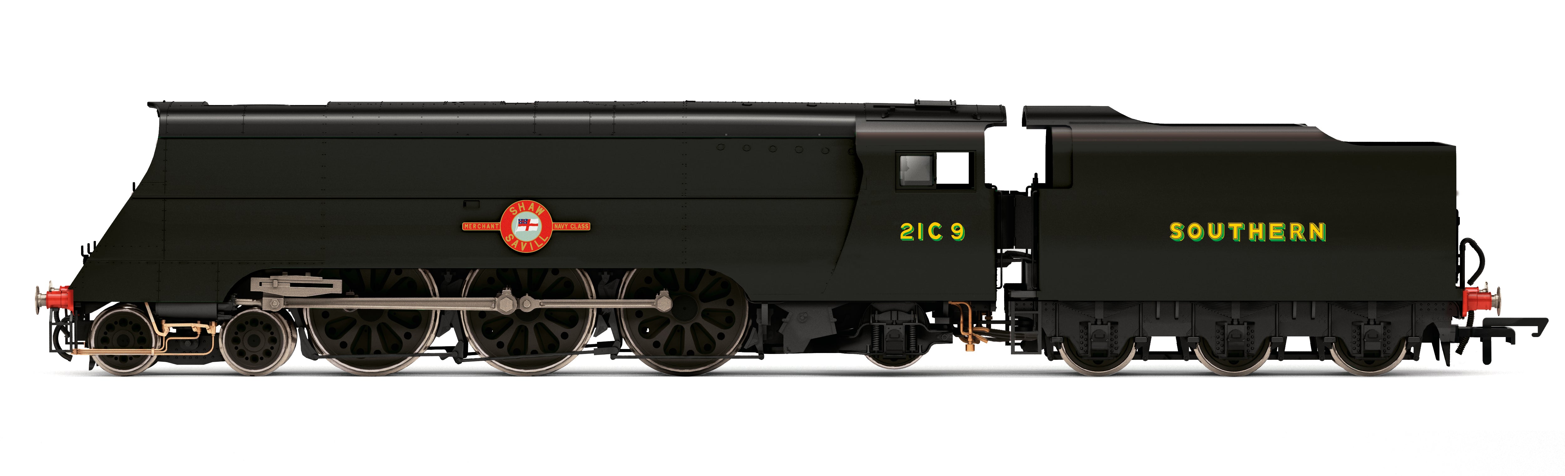 Hornby R30455 SR Merchant Navy Class 4-6-2 No.21C9 'Shaw – Rails
