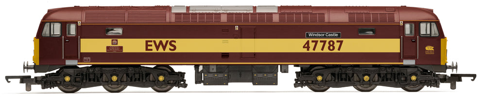 Hornby R30541TXS RailRoad Class 47/7 EWS 47787 'Windsor – Rails
