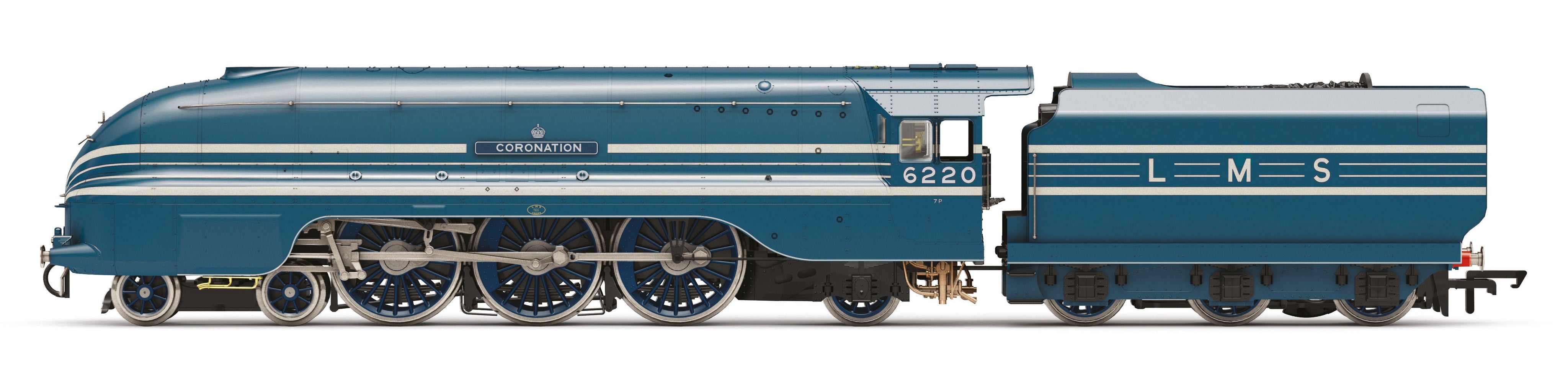 Hornby R30556 R30556 LMS Streamlined Coronation (with figure – Rails