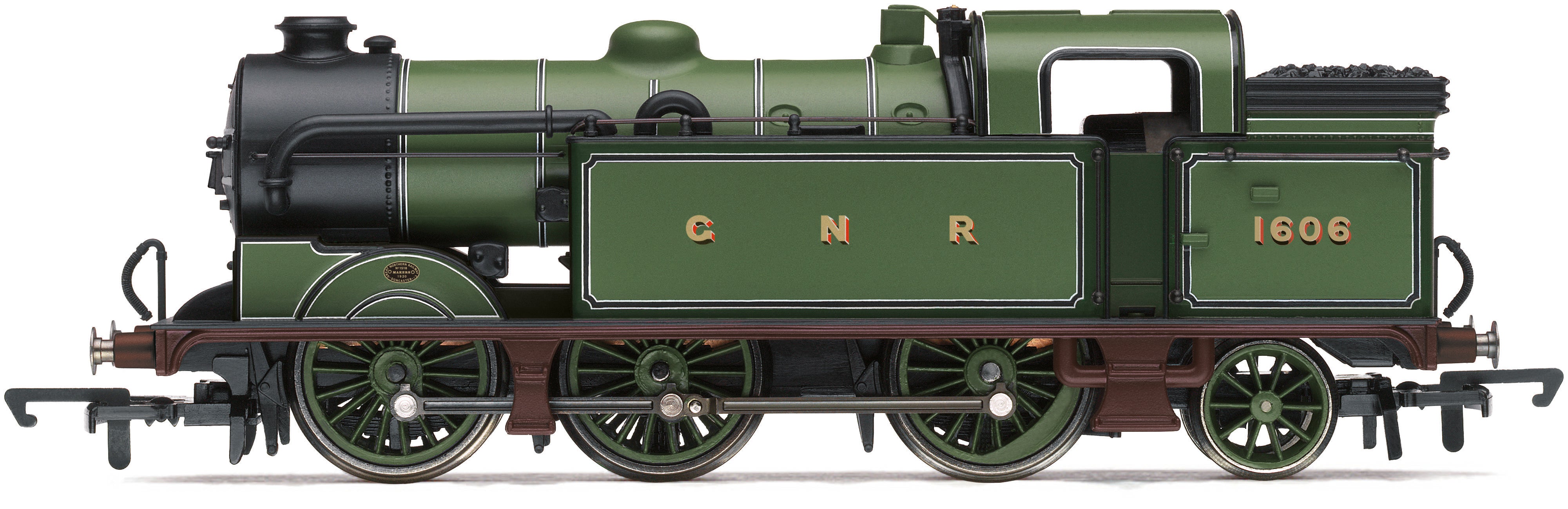 Hornby R30557 RailRoad Class N2 0-6-2T GNR Green 1606 Steam – Rails