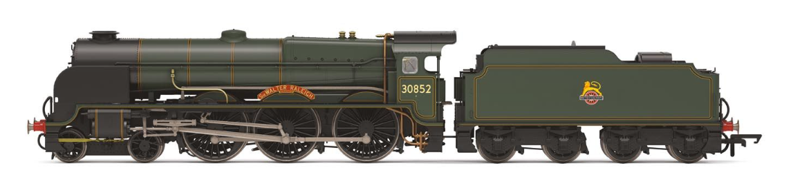 Hornby R3732 Lord Nelson Class 4-6-0 30852 'Sir Walter Raleigh' BR ...