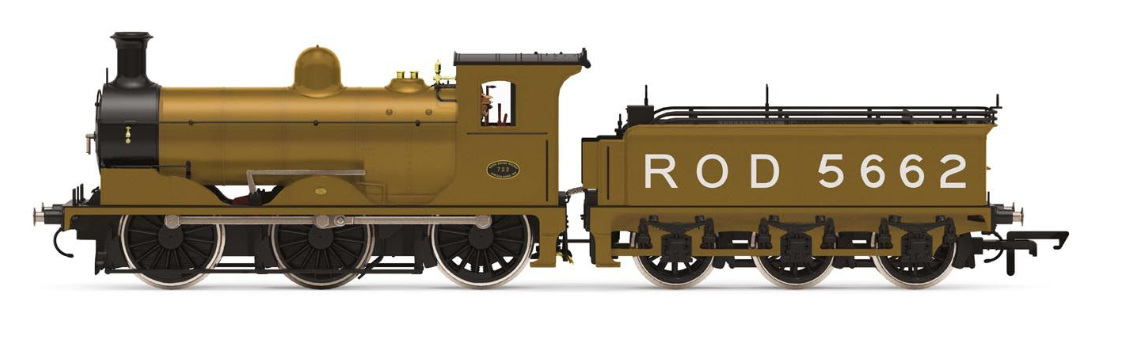 Hornby J36 Class 0-6-0 5662 Railway Operating Division ROD Khaki Steam ...