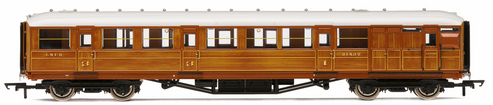 Hornby R40454 LNER Gresley Corridor Teak Coaches Brake 3rd – Rails