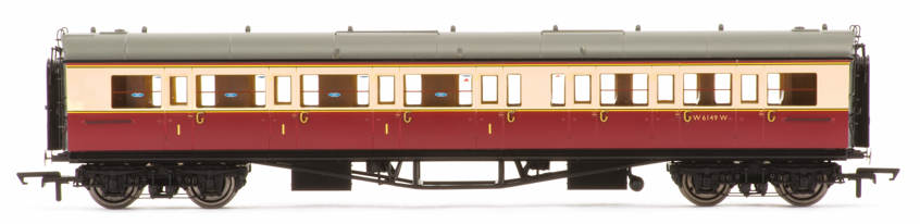 Hornby R40474 BR Collett Coaches Corridor Composite LH – Rails