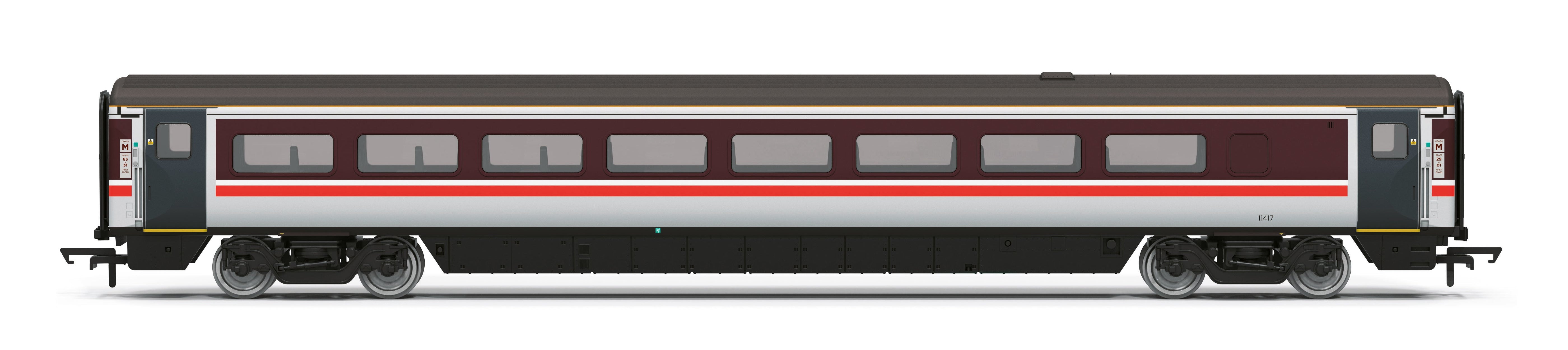 Hornby R40502A Mk4 TF Trailer First LNER 11417 (Coach M) – Rails