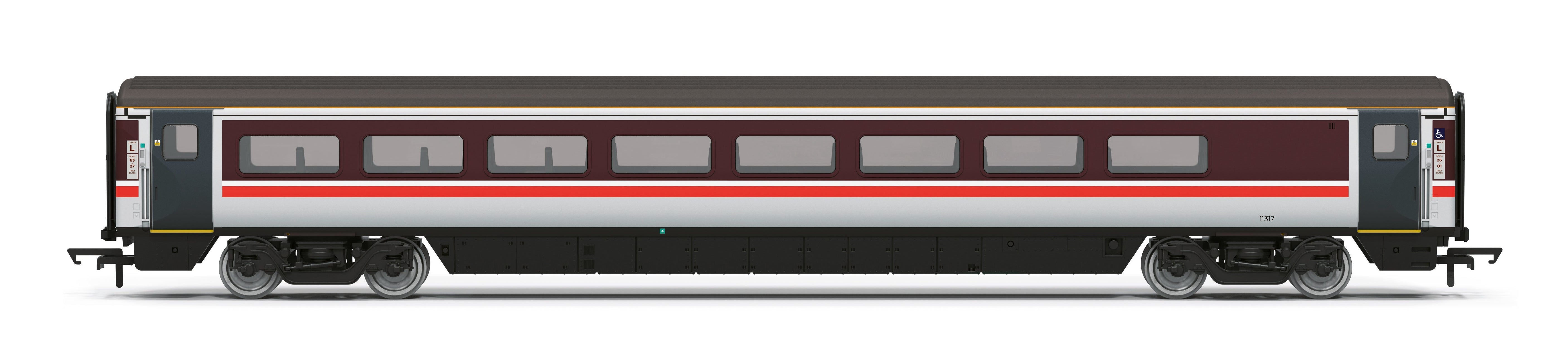 Hornby R40503 Mk4 TFD Trailer First LNER 11317 (Coach L) – Rails