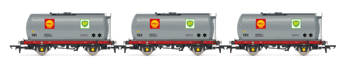 Hornby R60260 TTA Shell-Mex Tank Wagon Triple Pack – Rails of Sheffield