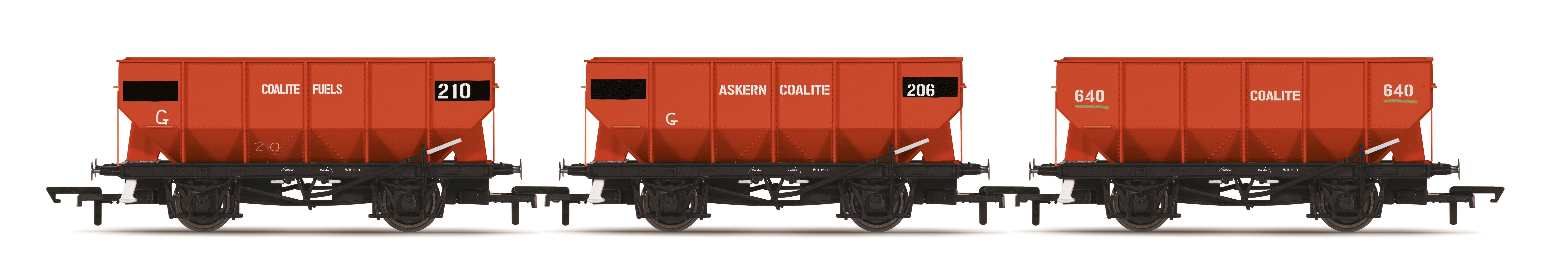 Hornby R60345 21T Hopper Wagon Triple Pack 'Grimethorpe – Rails