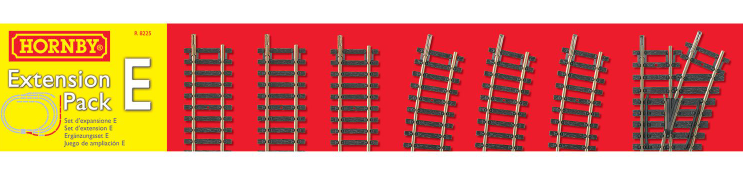 Hornby R8225 Extension Pack E – Rails