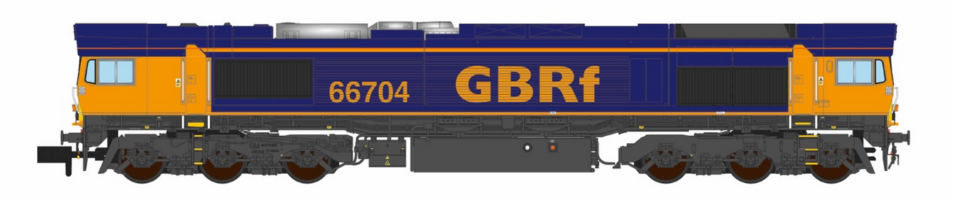 Revolution Trains RT-N66-GBO-704 Class 66 66704 GBRf Original – Rails