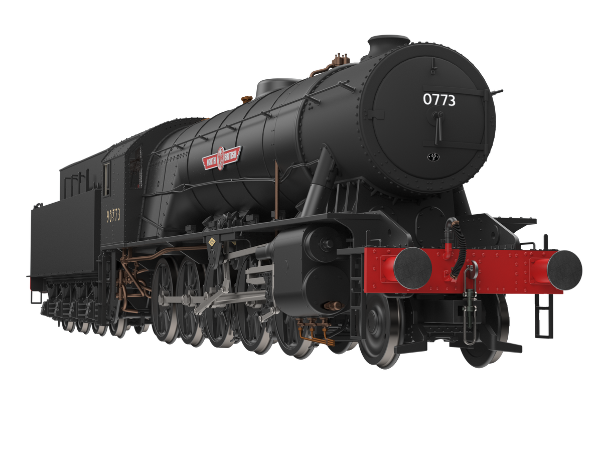 Clark Railworks C1008RI WD Austerity 2-10-0 'North British' BR Plain ...