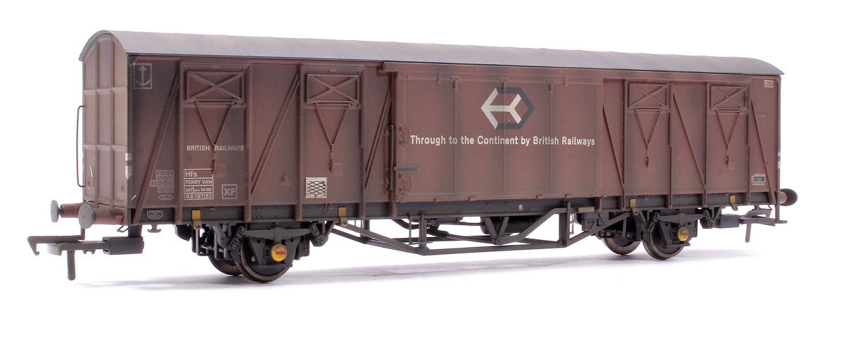 Sonic Models S4301-04W Custom Weathered 20T VIX Ferry Van , – Rails