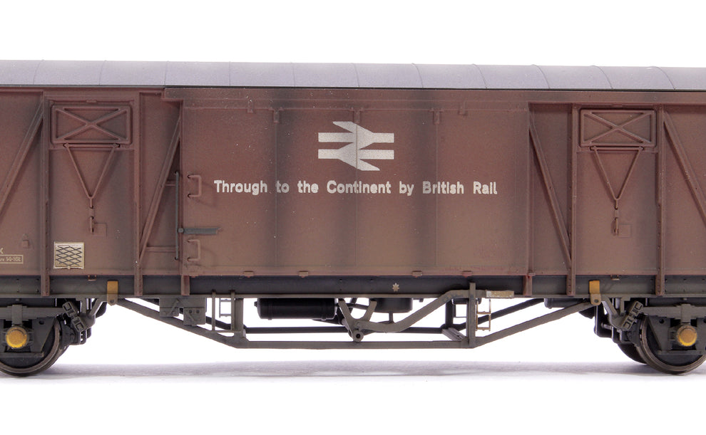 Sonic Models S4301-06W Custom Weathered 20T VIX Ferry Van , – Rails