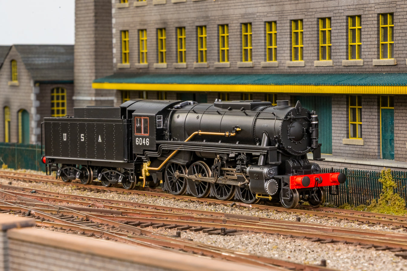 Rapido Trains UK 926007 USATC S160 2-8-0 Black U.S.A on – Rails
