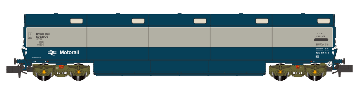 Sonic Models S2303-04 Newton Chambers Car Transporter BR Motorail BR ...