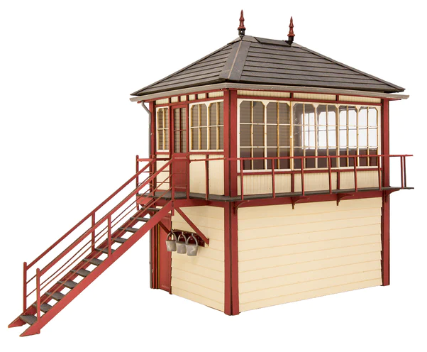Dapol 7B-001-002 Kitmaster Genesis - Midland Railway Signal Box Kit ...